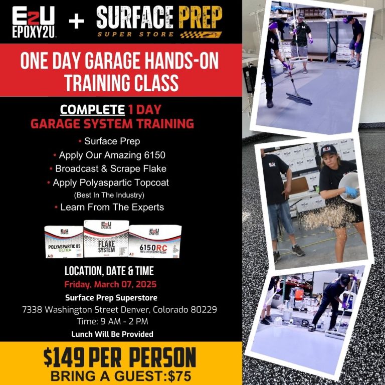 EDU -Epoxy Flooring Training Classes Near You